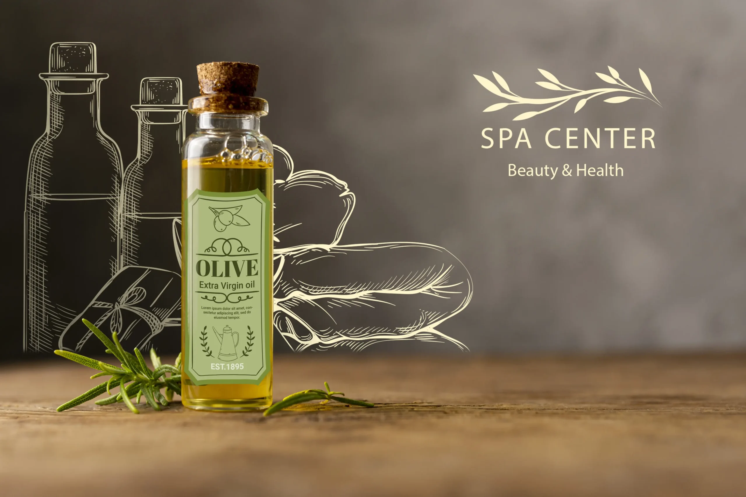 Spa Treatment With Natural Cosmetics