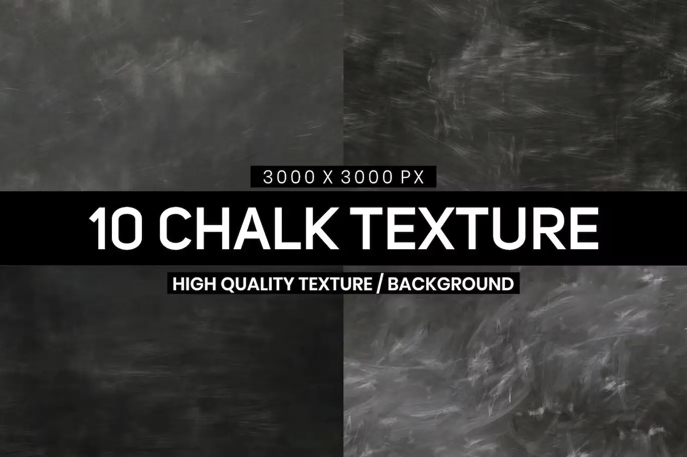 10 Chalk Textures - High-Quality Backgrounds