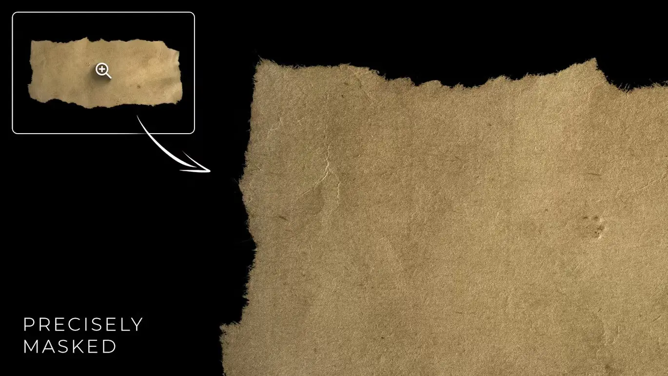 10 Old Torn Paper Pieces - Vintage Textures for Your Designs