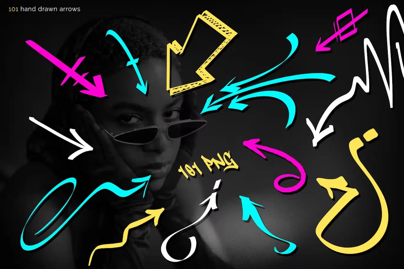 101 Hand Drawn Arrows for Creative Designs