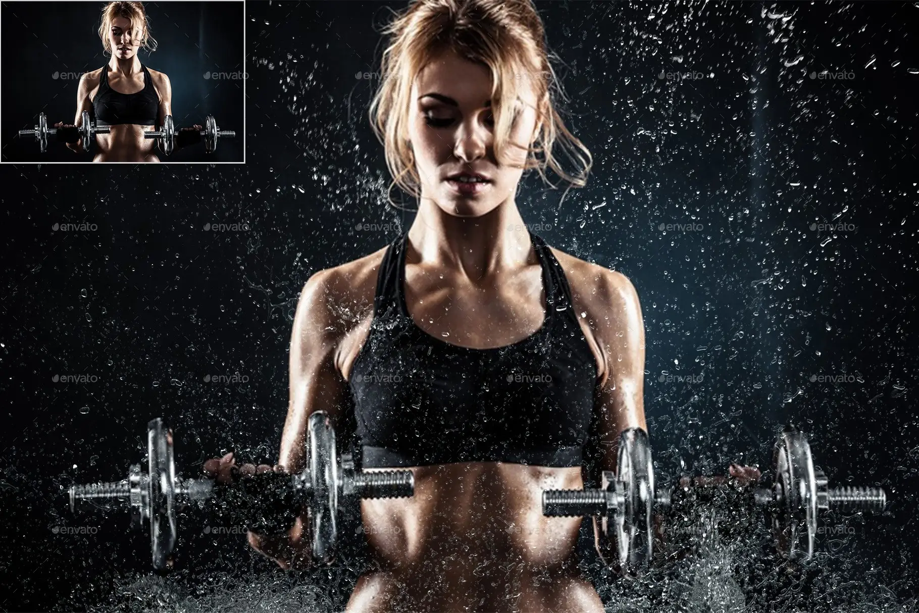 130 Water Splash Photo Overlays - Enhance Your Images