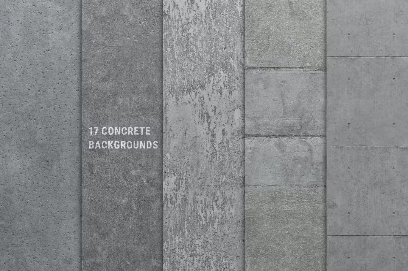 17 Concrete Textures Pack By DREAMYARD_Visuals