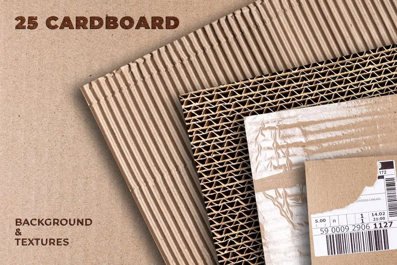 25 Cardboard Paper Background Texture | High-Quality Textures