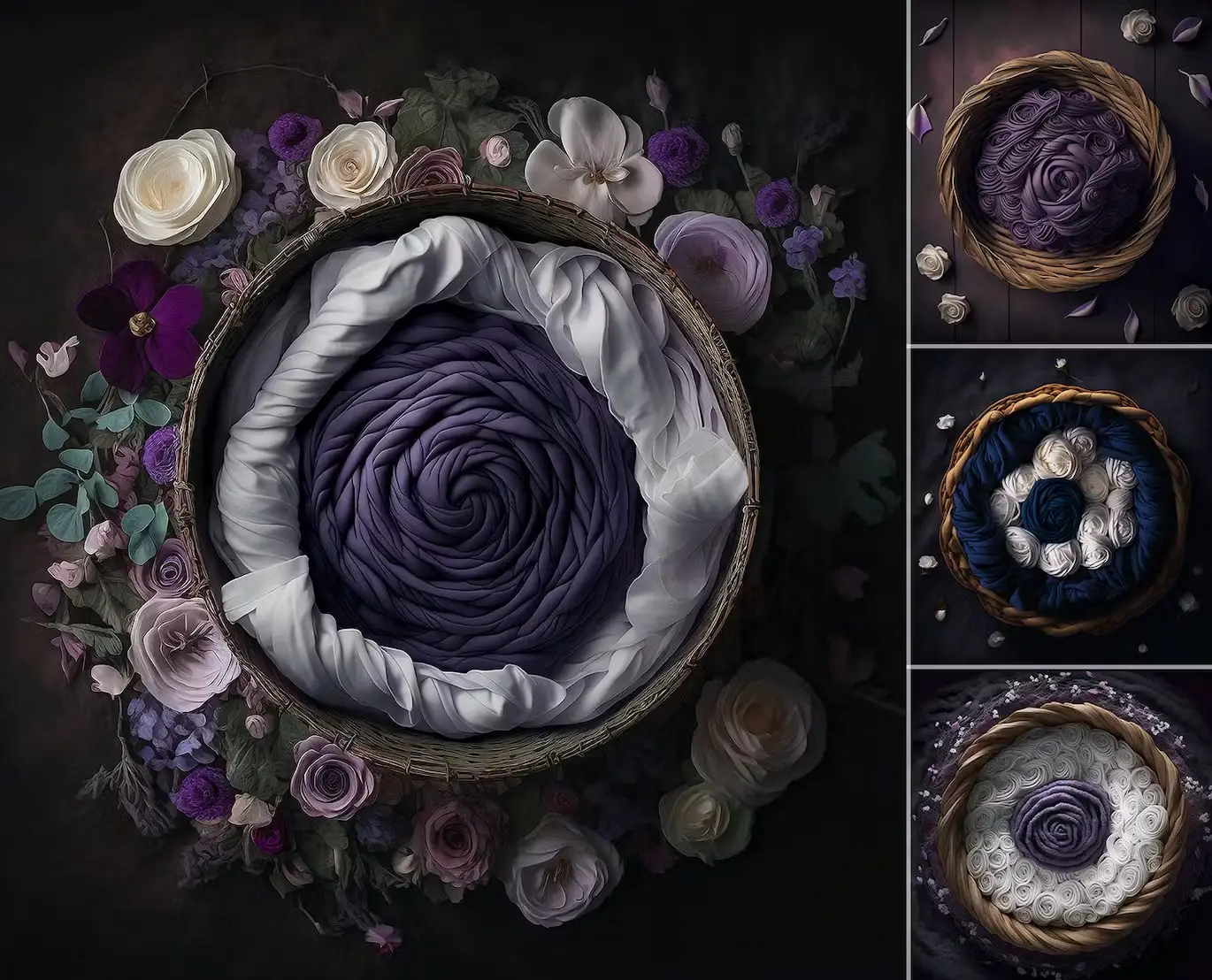 25 Newborn Digital Backdrops for Stunning Photography