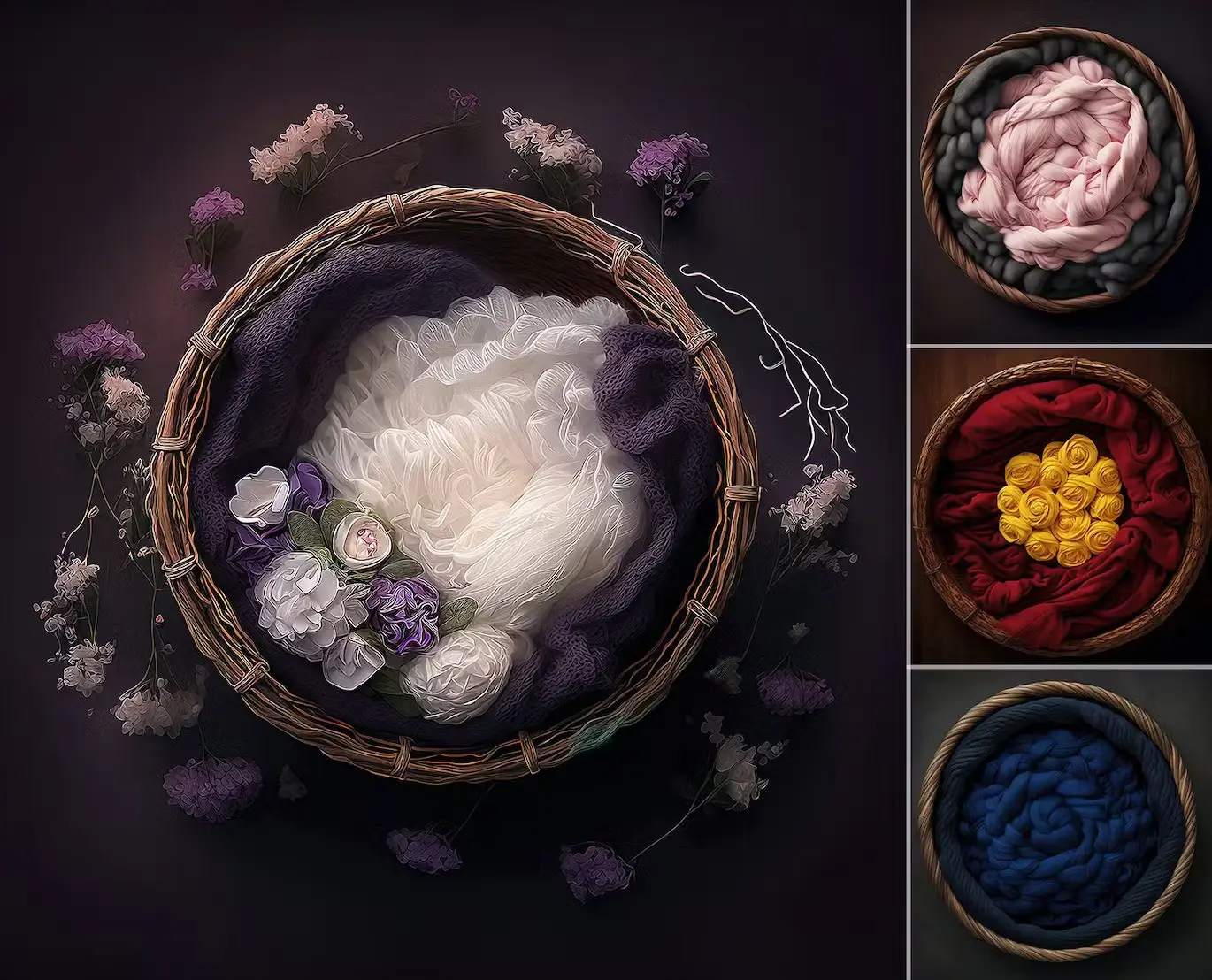 25 Newborn Digital Backdrops for Stunning Photography