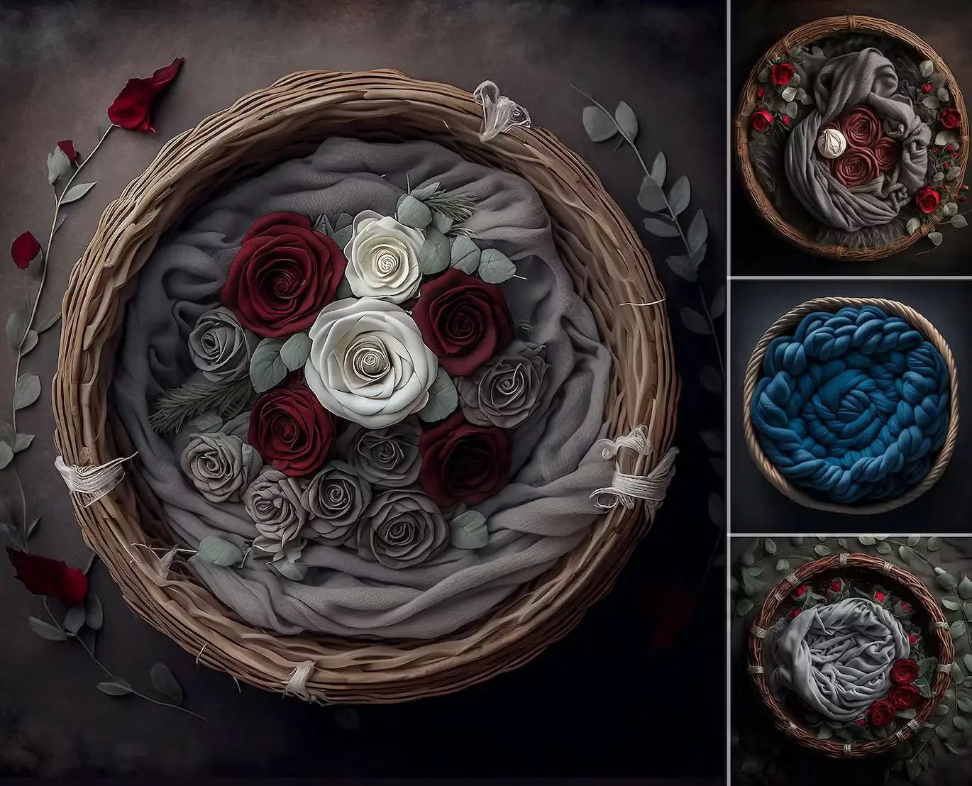 25 Newborn Digital Backdrops for Stunning Photography