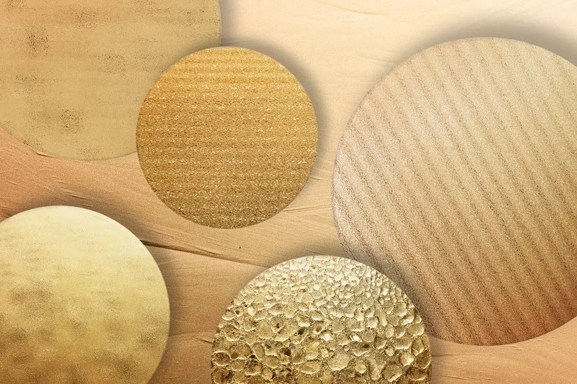 50 Gold Textures for Stunning Designs