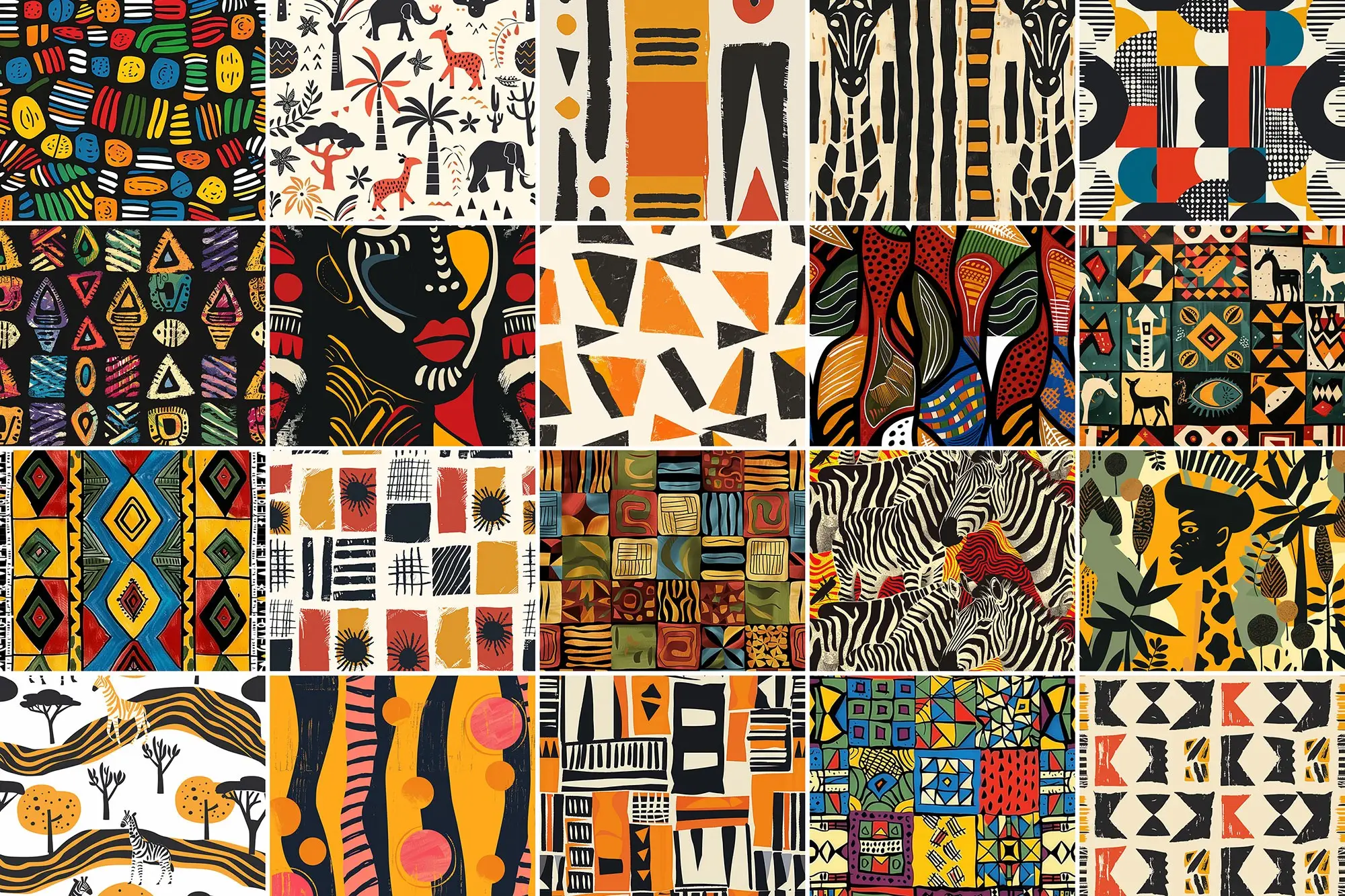 700+ African Patterns for Design Projects