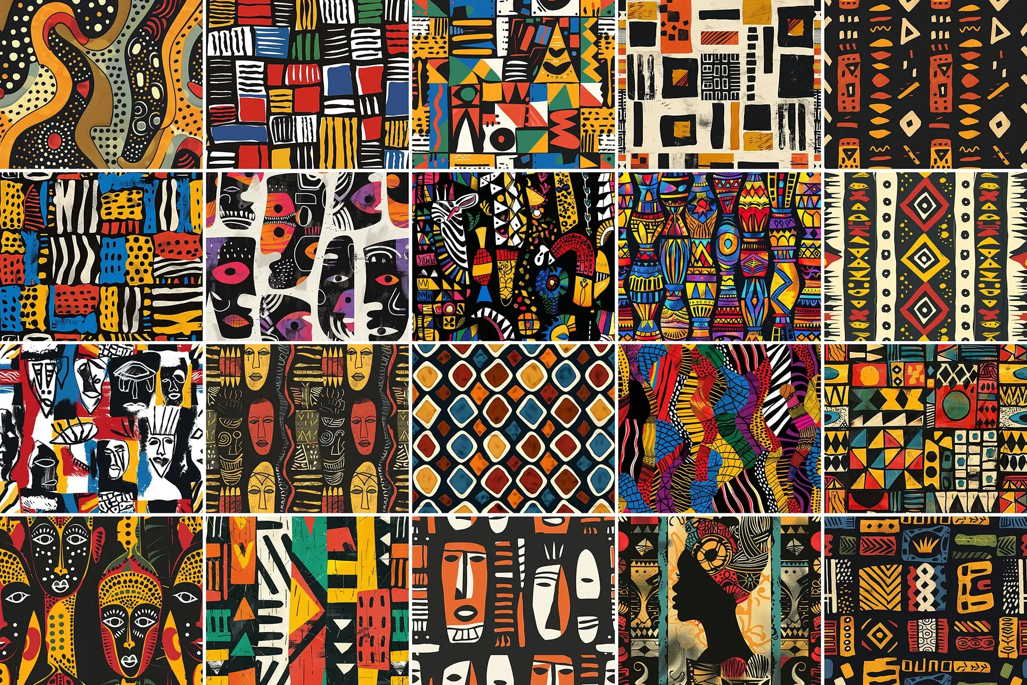 700+ African Patterns for Design Projects