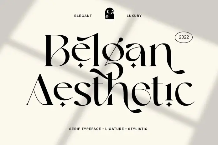 Belgan Aesthetic Serif Font