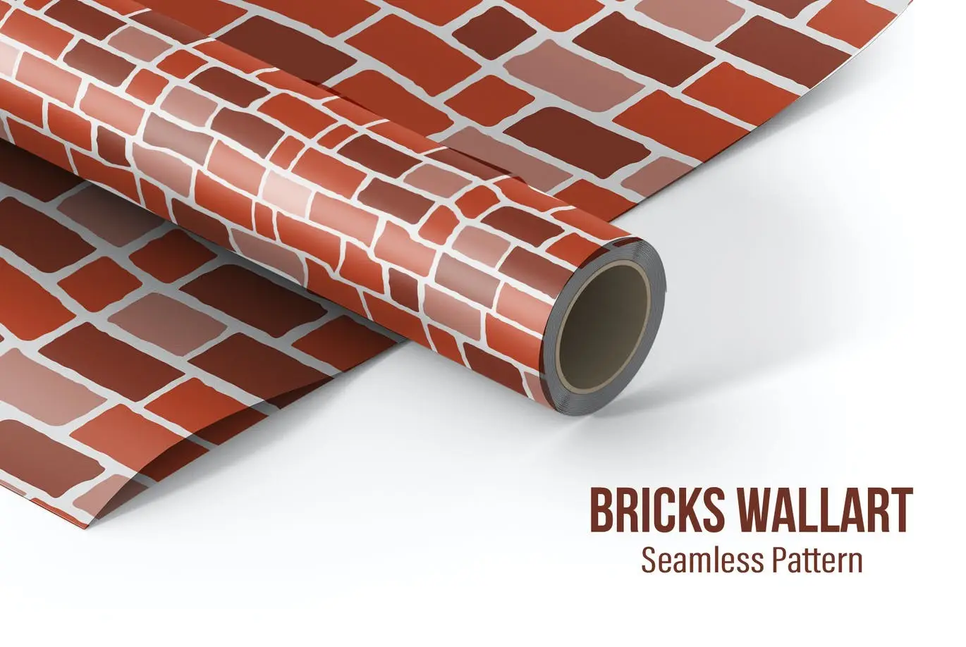 Brick Seamless Pattern for Digital Design