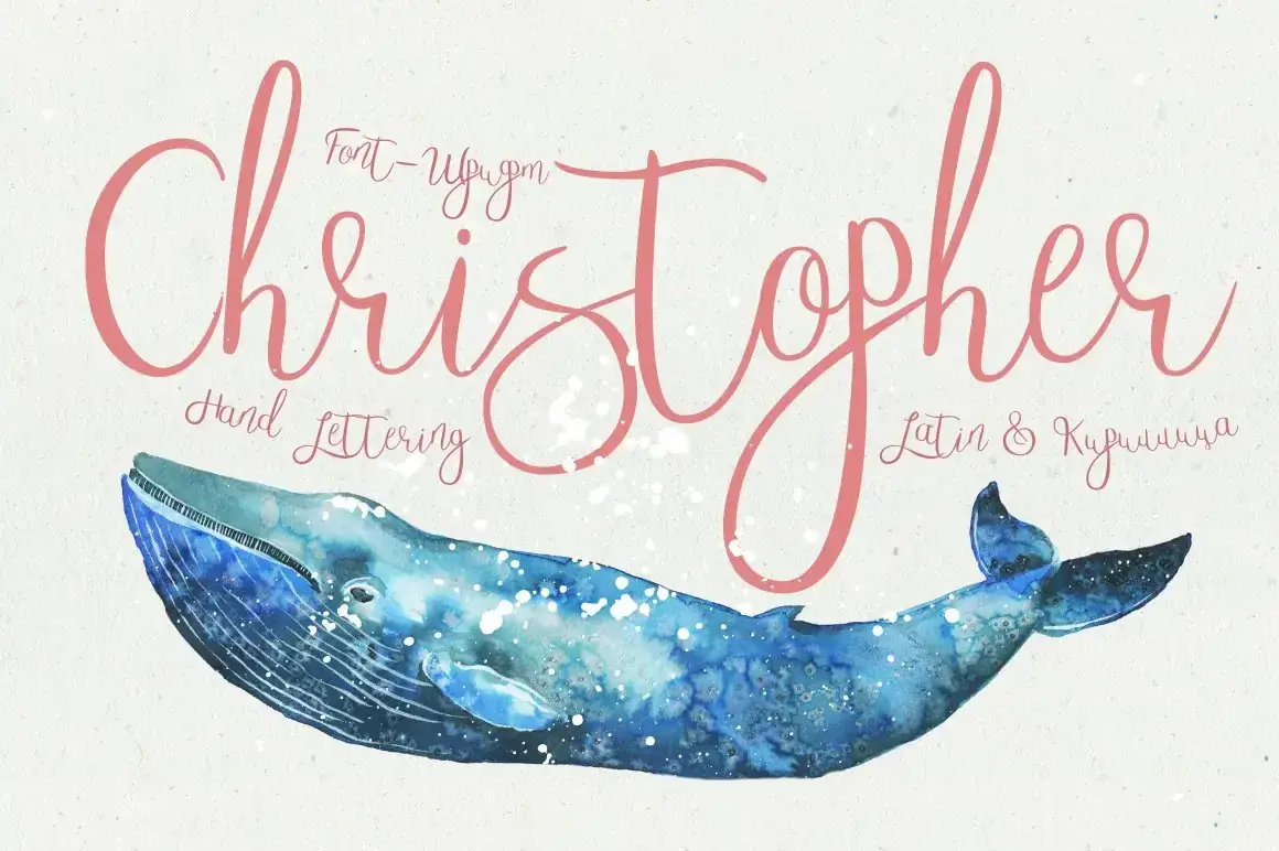 Christopher Font: Handwritten Style for Creative Designs