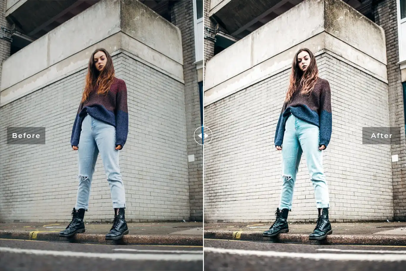 City Desaturated Lightroom Preset for Mobile & Desktop