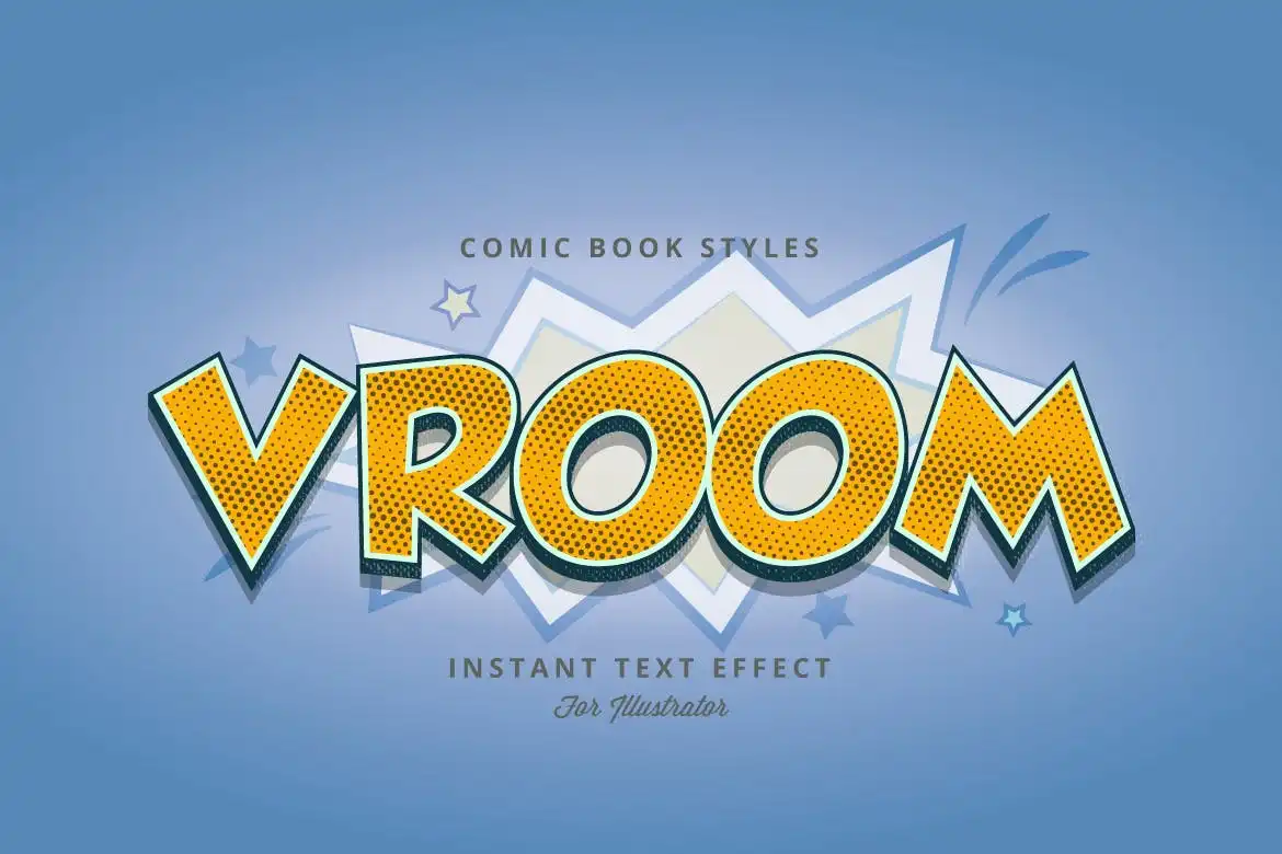 Comic Book Styles for Illustrator