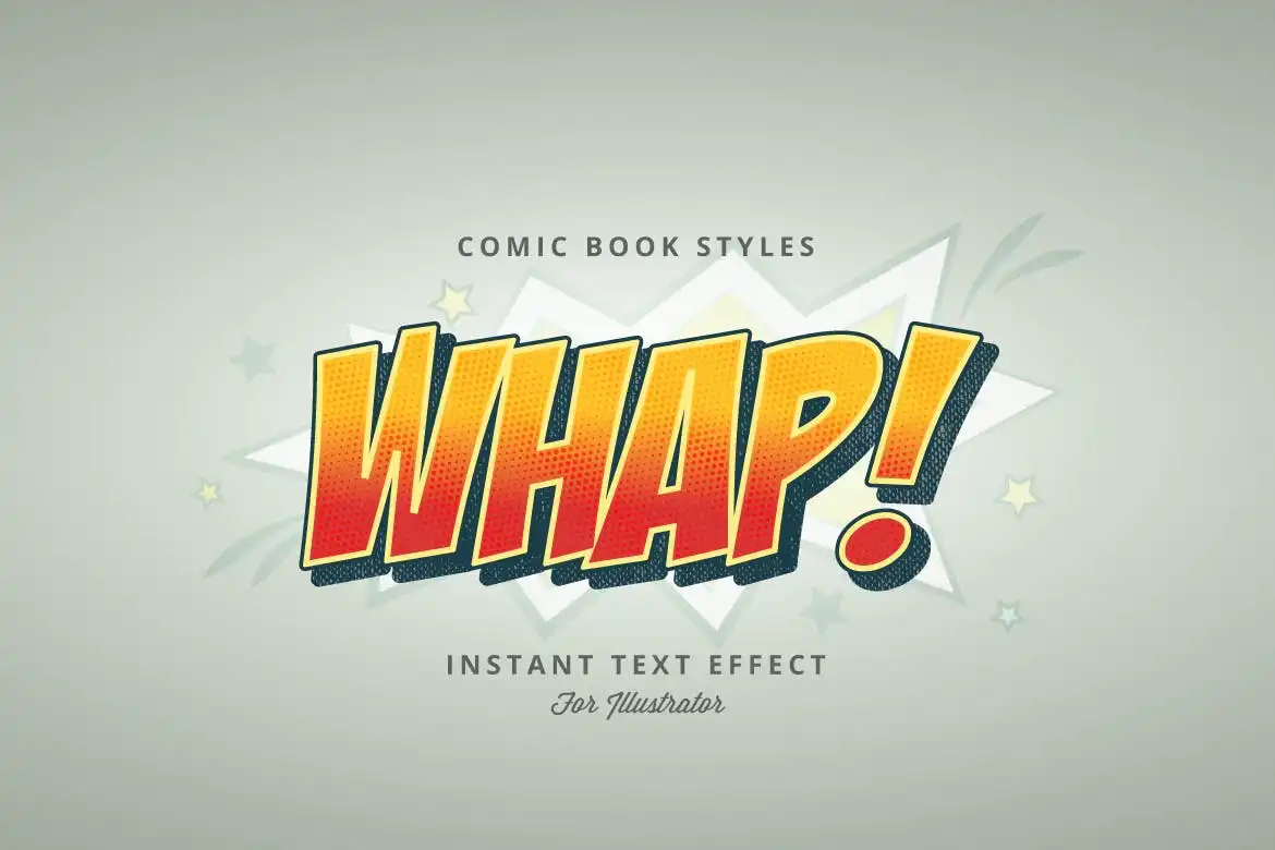 Comic Book Styles for Illustrator