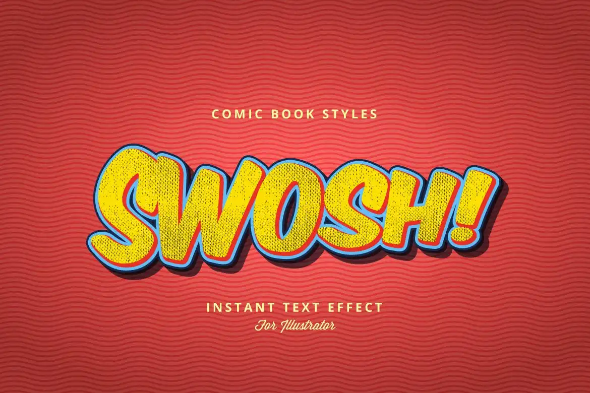Comic Book Styles for Illustrator V 2