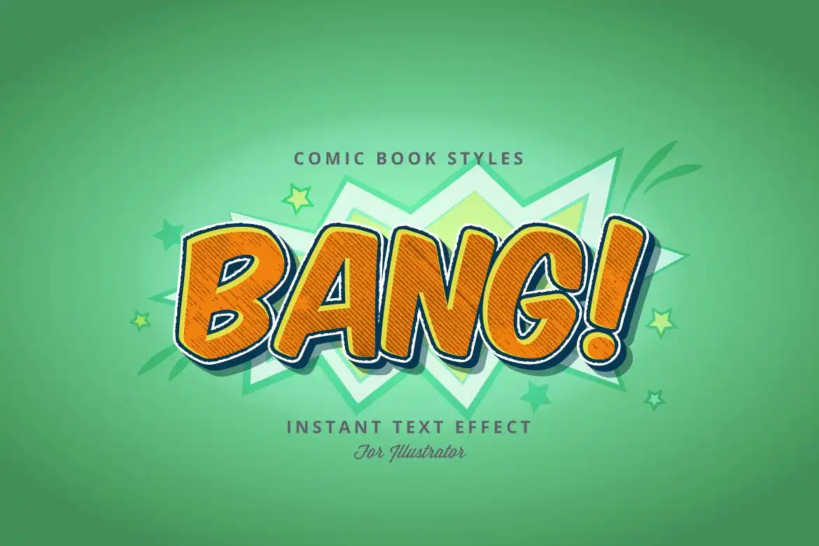 Comic Book Styles for Illustrator V 2