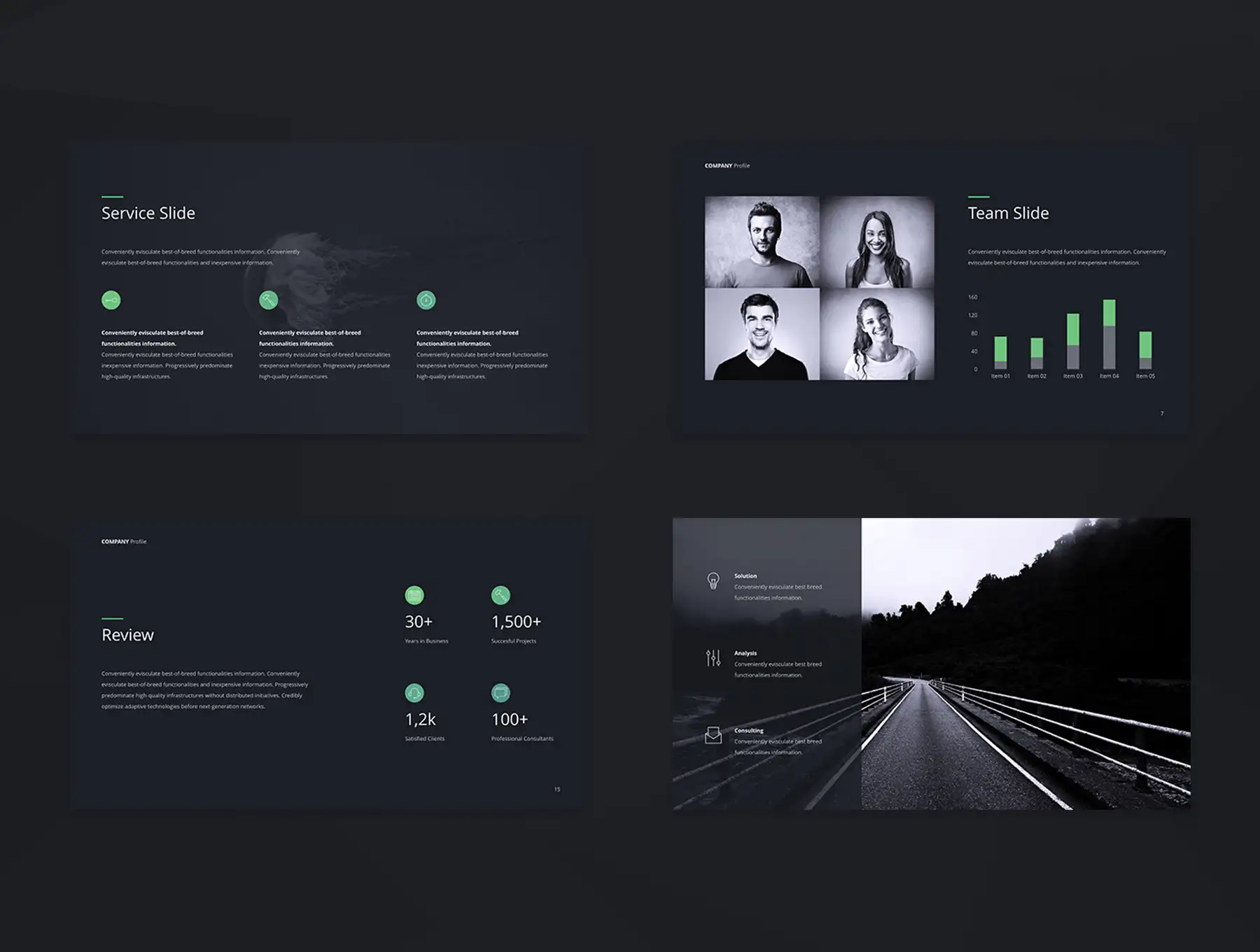 Company Profile - Versatile Business Presentation Template