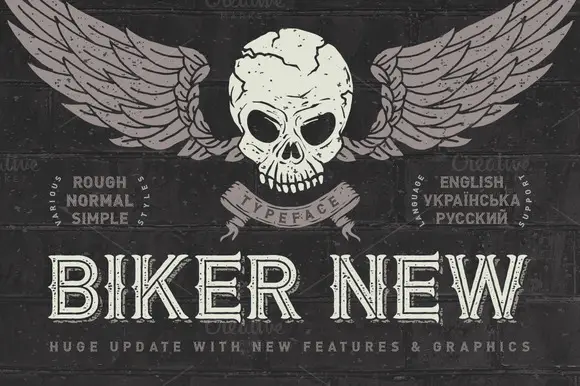 Dark Bundle 7 Bestseller Fonts Collection