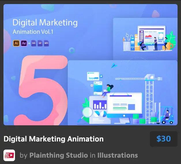 Digital Marketing Animation - Engaging Visuals for Your Campaigns