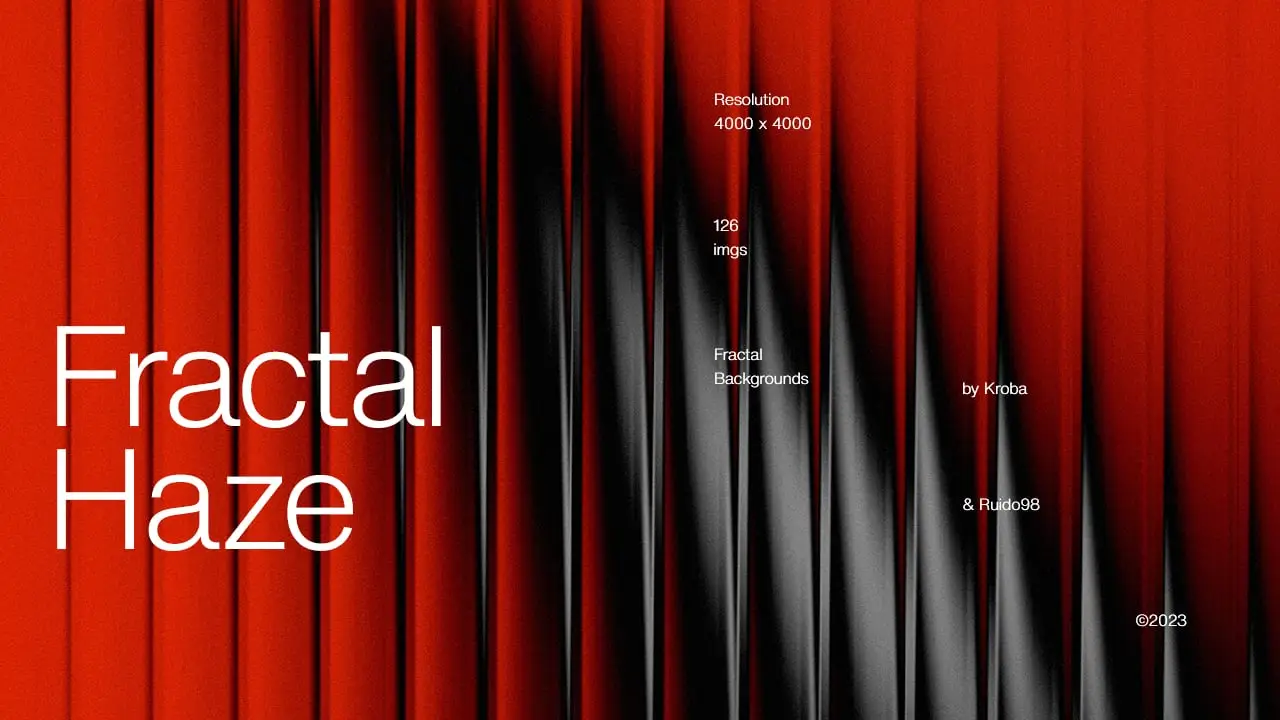 Fractal Haze: Stunning Glass Effect Gradients