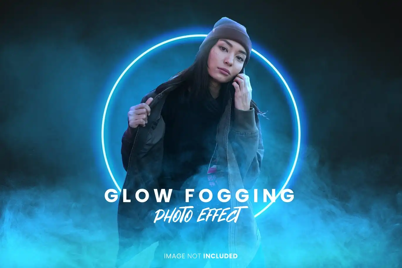Glow Fogging Photo Effect for Photoshop