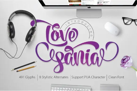 Love Sania - Digital Design Asset