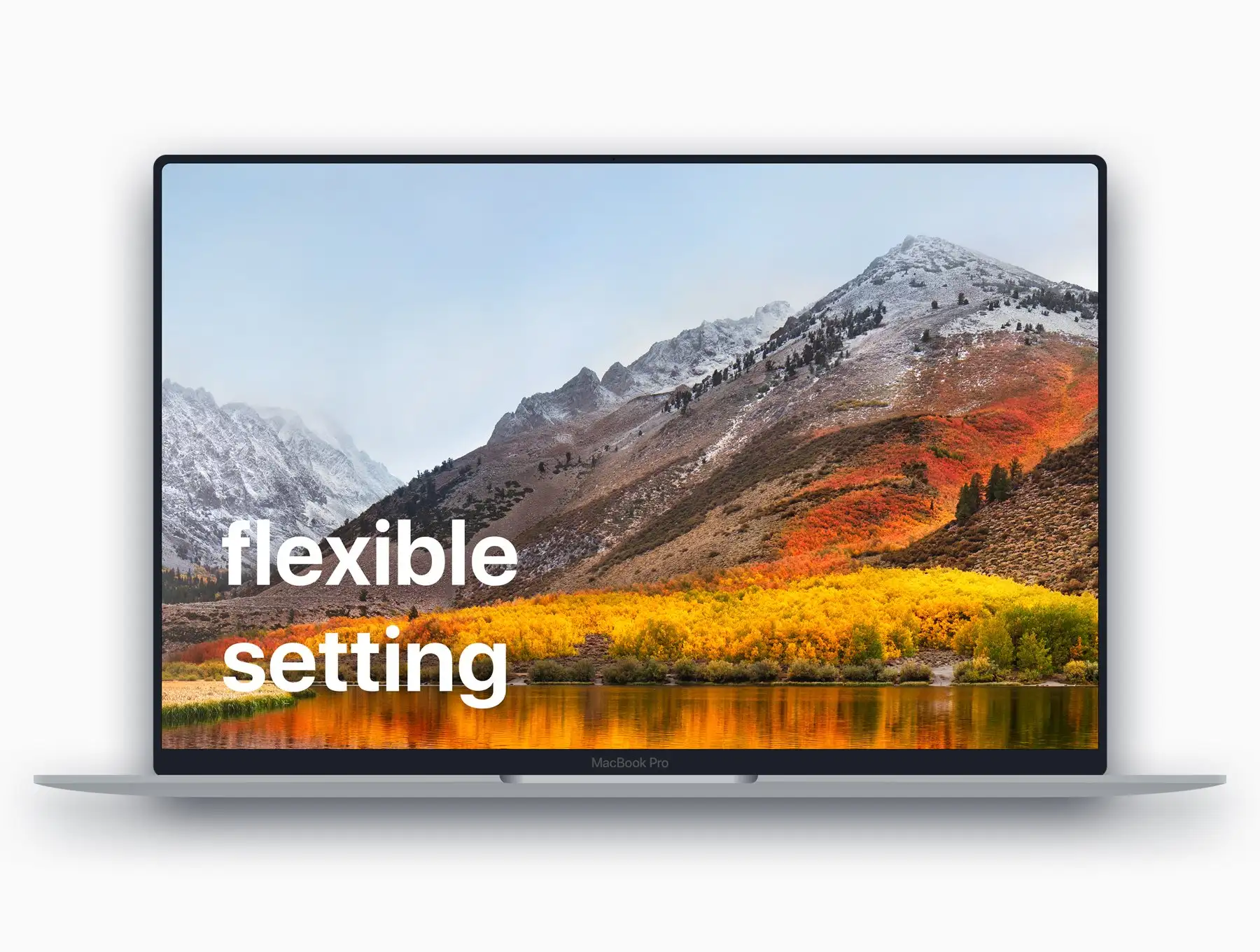 MacBook Pro Flat Mockup - High-Quality Presentation Tool