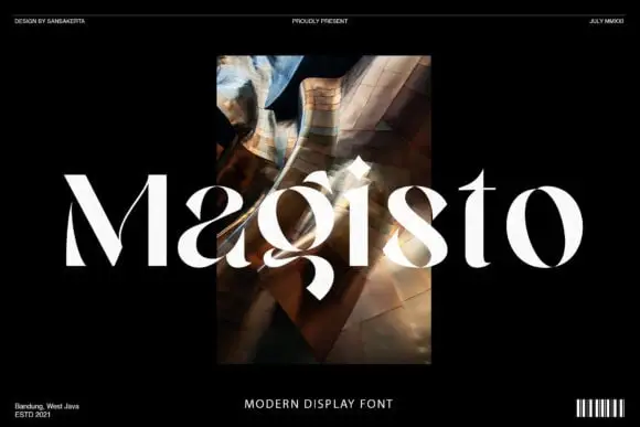 Magisto Font - Elegant Typeface