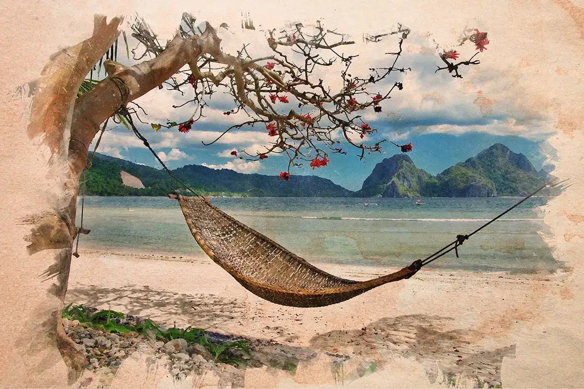 Nostalgia-Old Watercolor Overlays