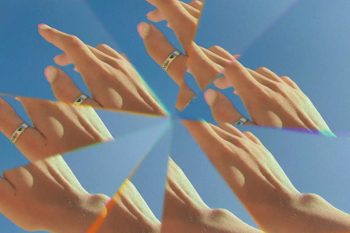 Prism Kaleidoscope Photo Effect - Digital Design Asset