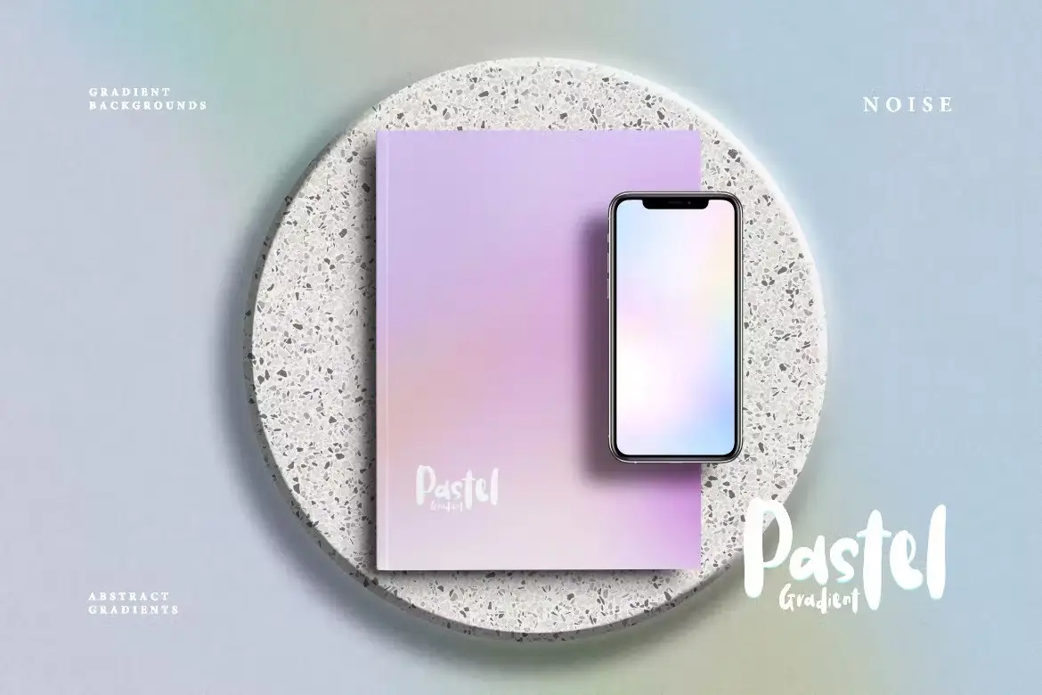 Pastel Blend - Gradient Backgrounds for Stunning Designs