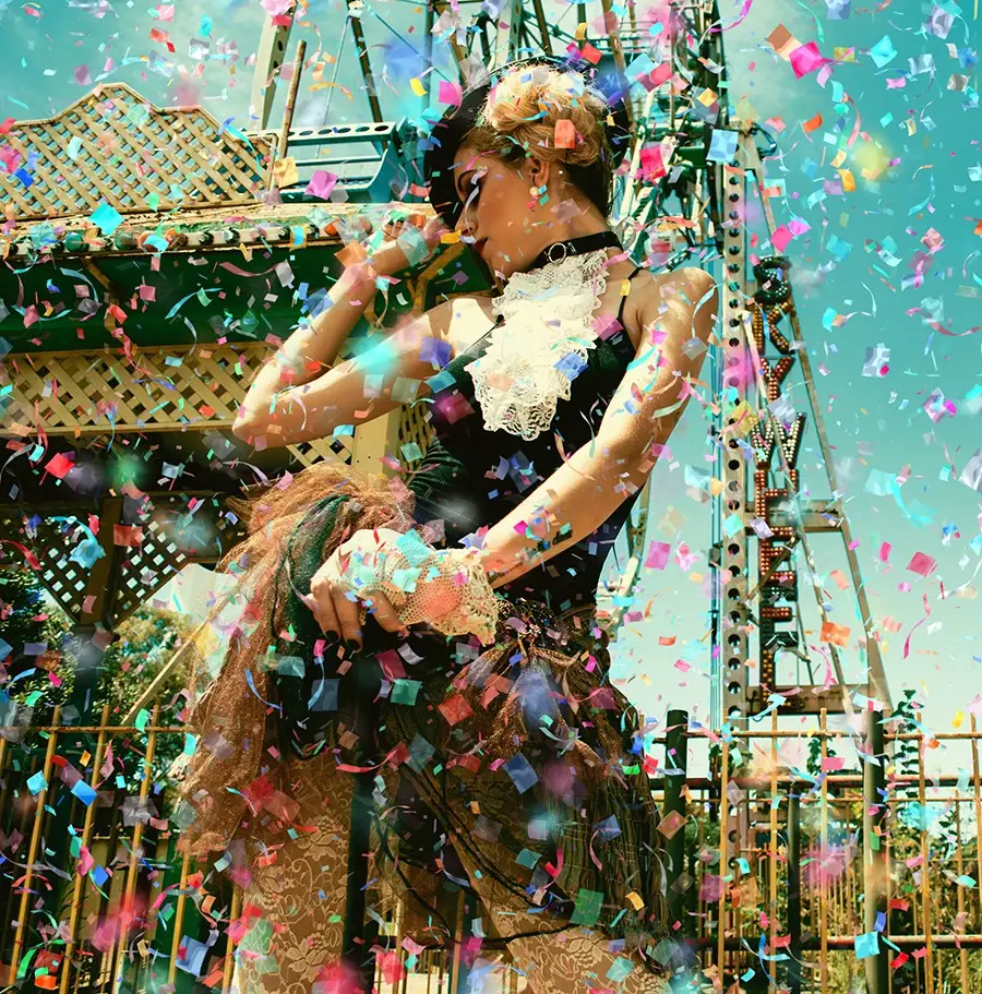 Animated Confetti Glitter Effect Photoshop Action