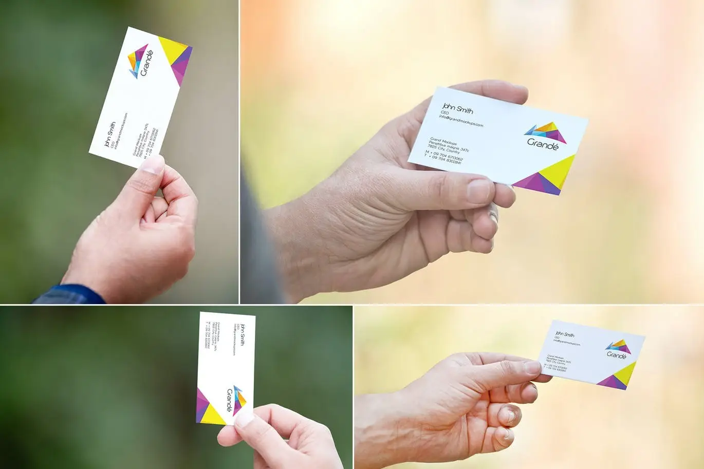 Professional Business Card Mockups for Stunning Presentations