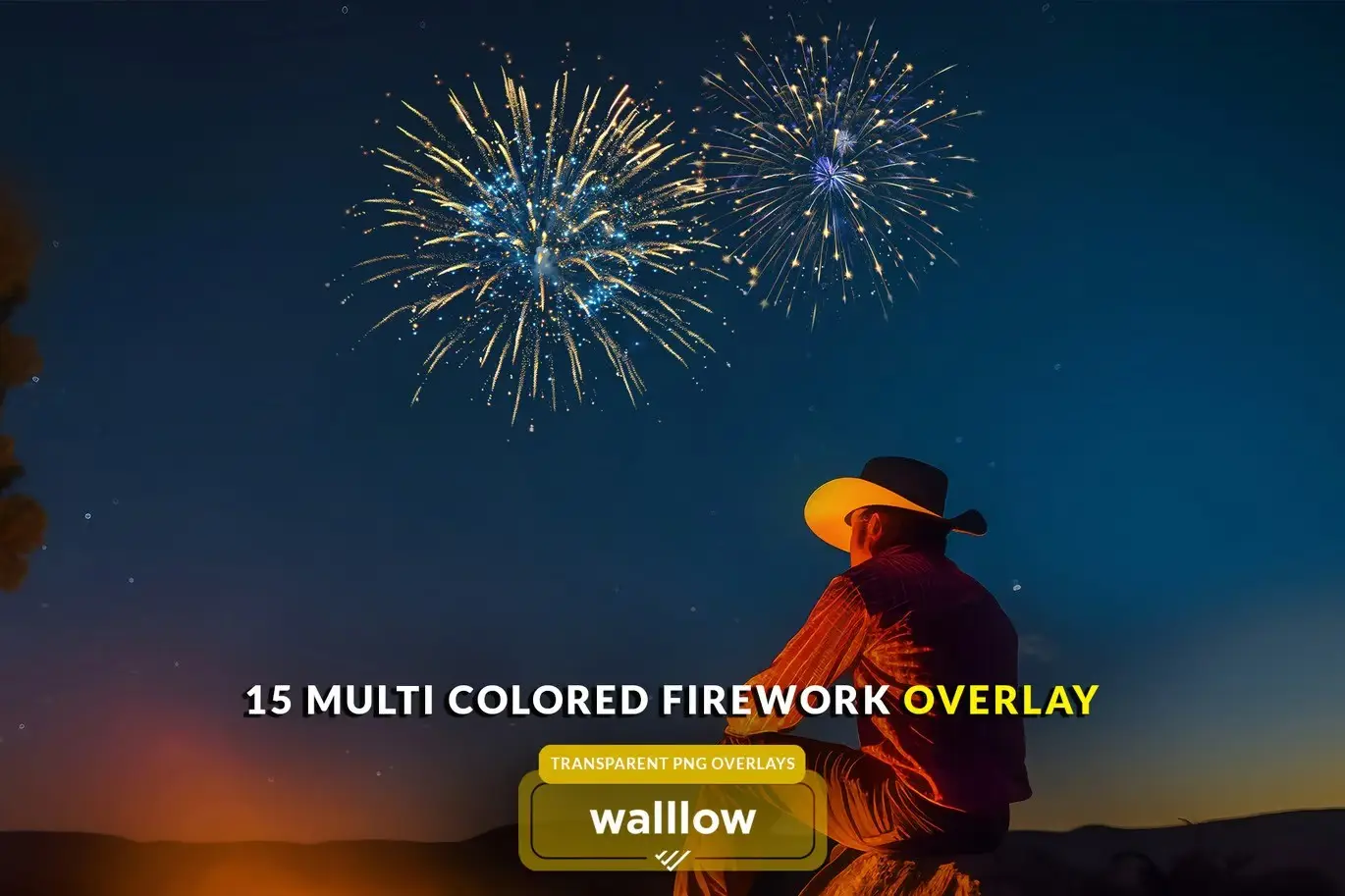 Fireworks PNG Photoshop Transparent Overlays