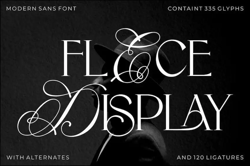 Flece Display - Modern Sans And Calligraphy Font