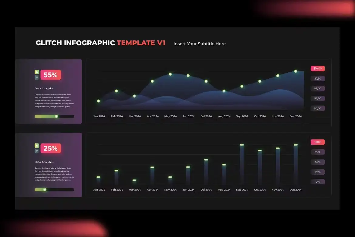 Futuristic Infographic Template for Engaging Presentations