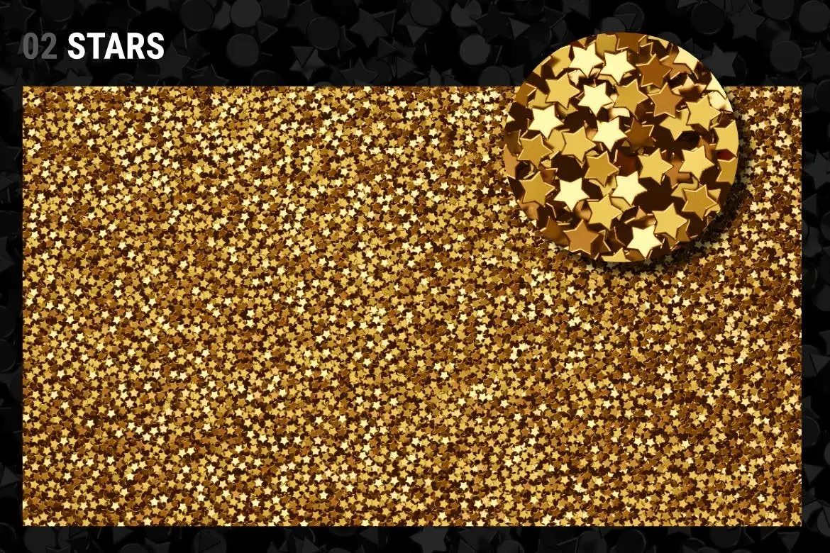 Golden Glitter Textures for Stunning Designs