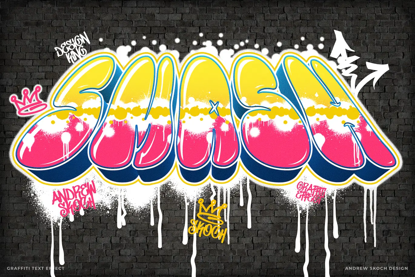 Graffiti Text Effects for Stunning Street Art Designs