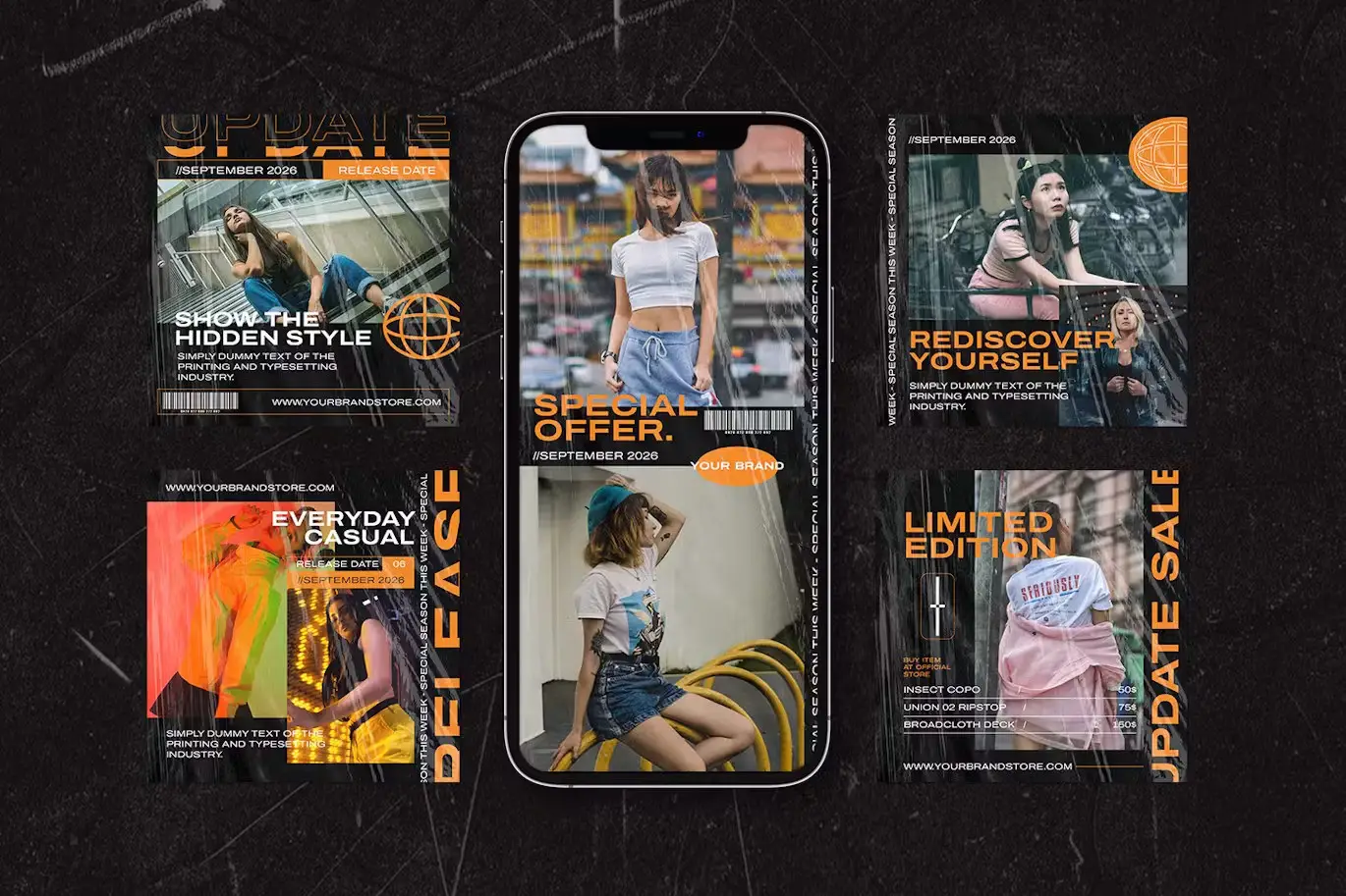 Hype Fashion Instagram Template - Athena