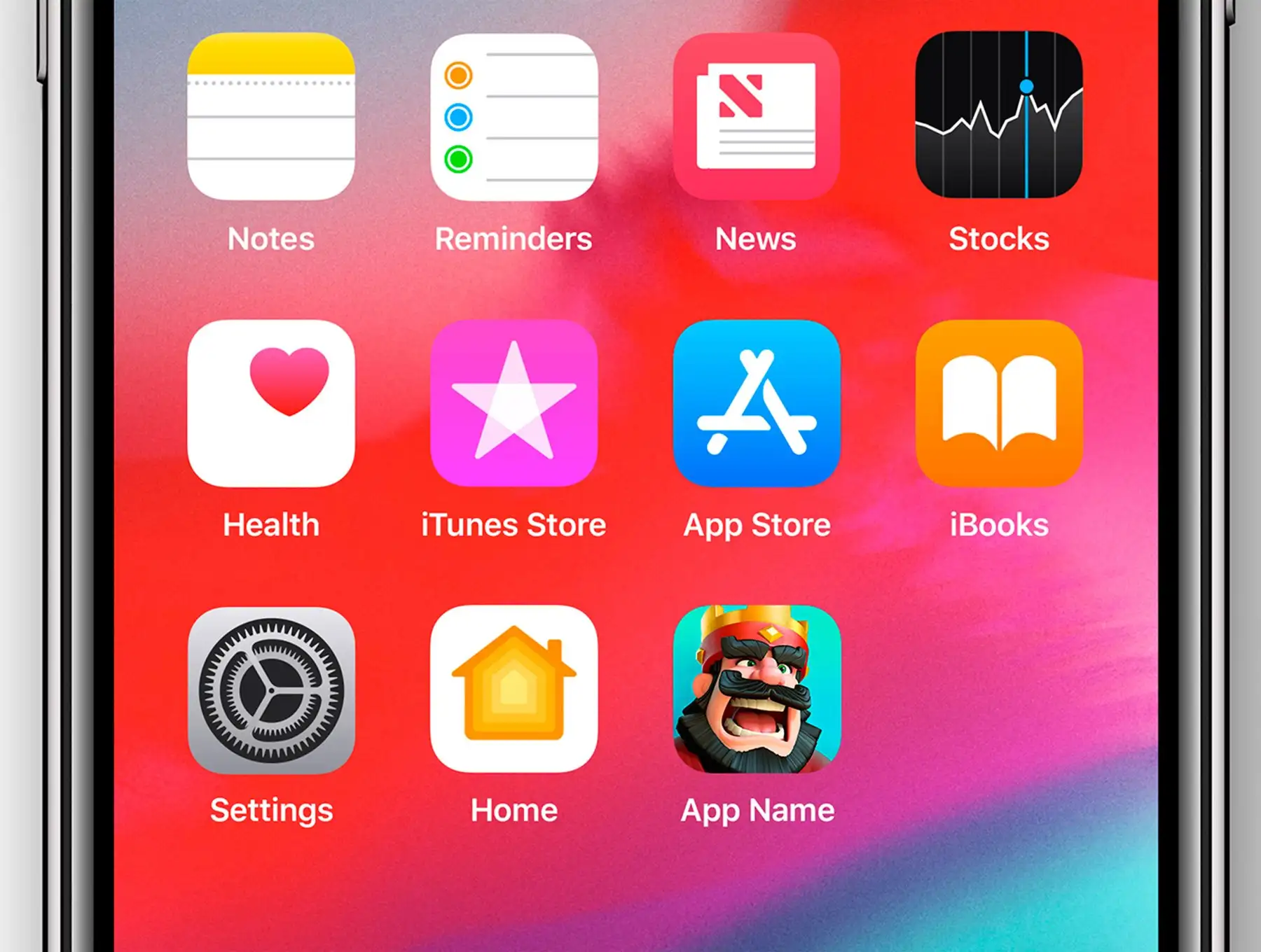 iOS Template Icon Mockup - Showcase Your Icons Professionally