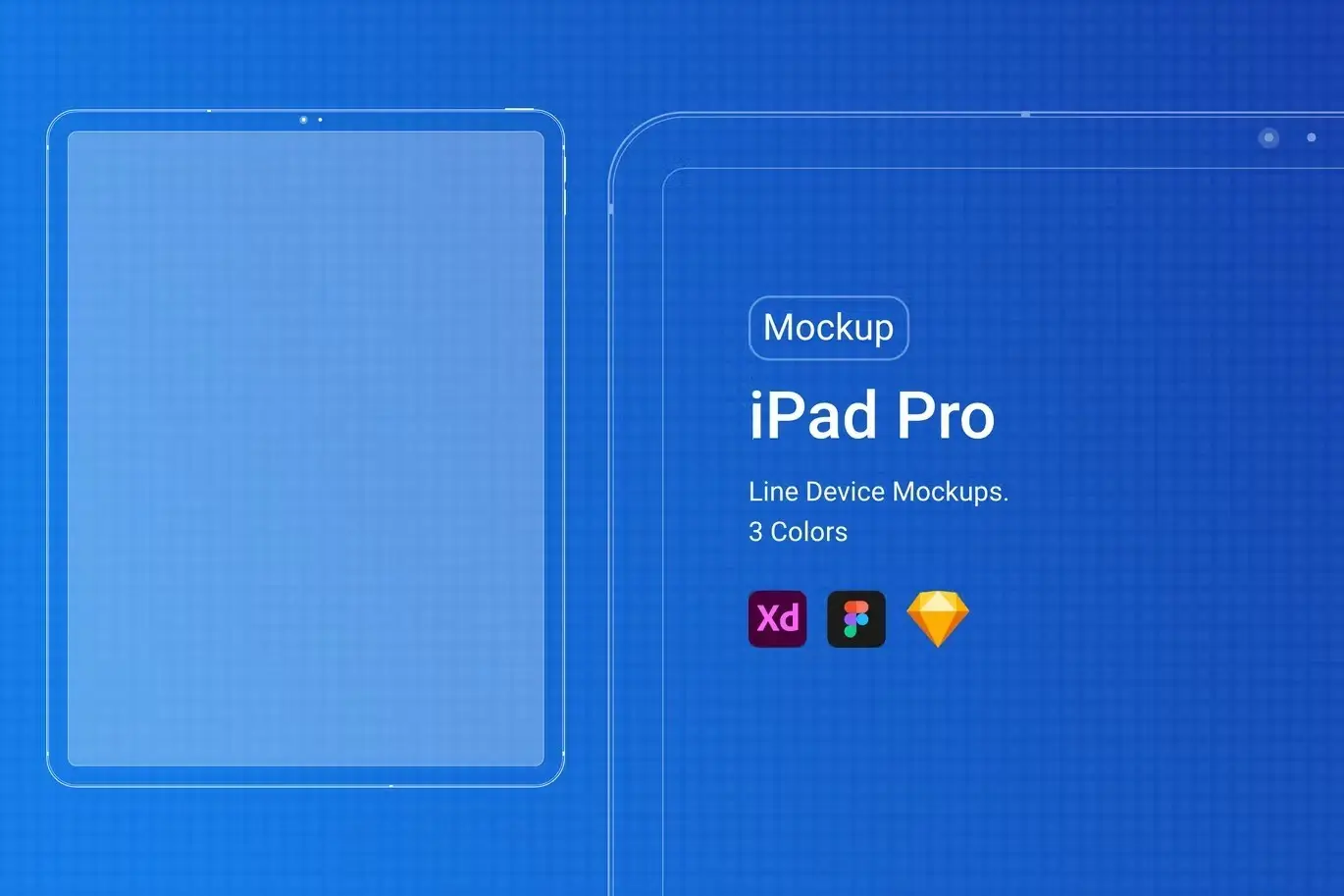 Macbook Line Mockup - Showcase Your Designs