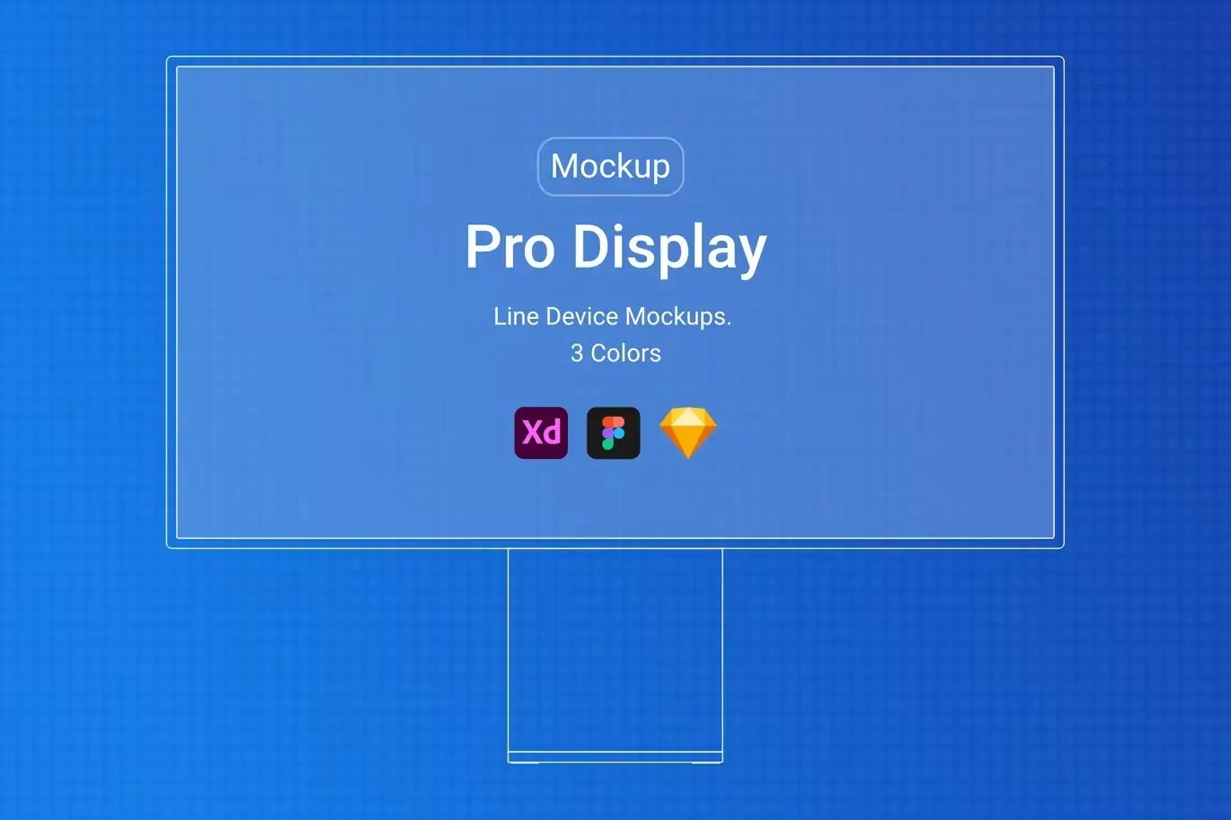 Macbook Line Mockup - Showcase Your Designs