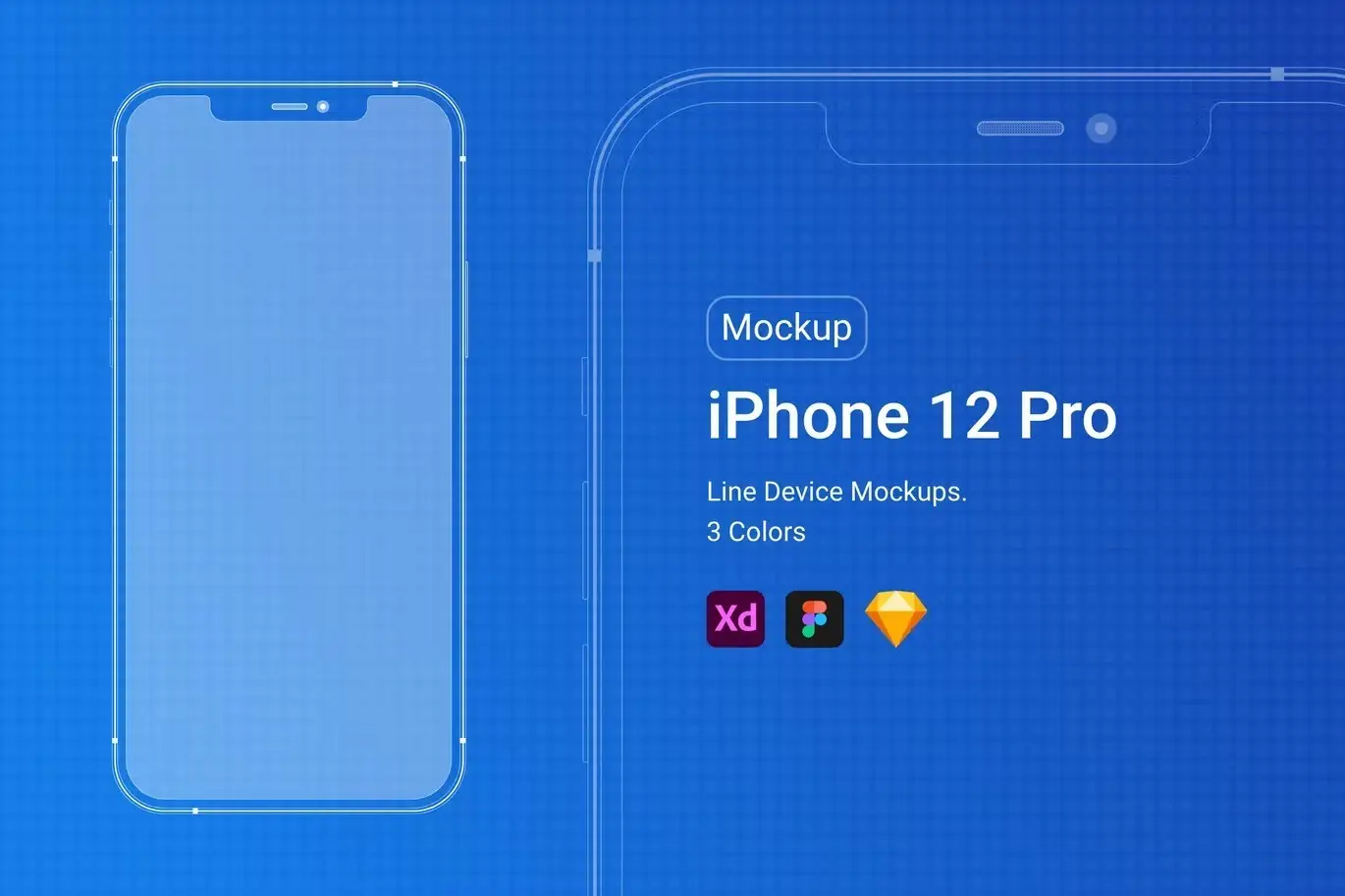 Macbook Line Mockup - Showcase Your Designs