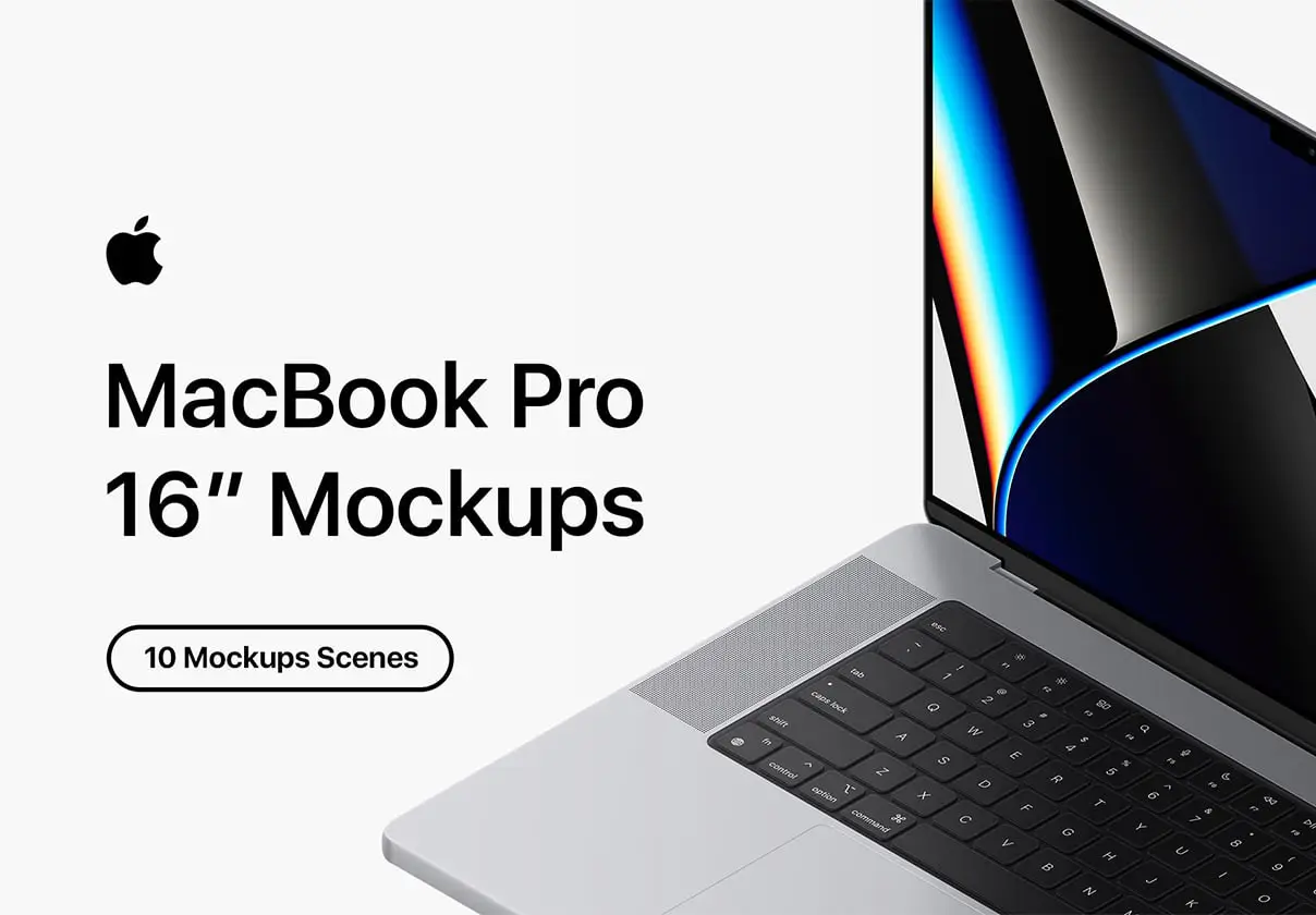 MacBook Pro 16-Inch Mockups for Designers