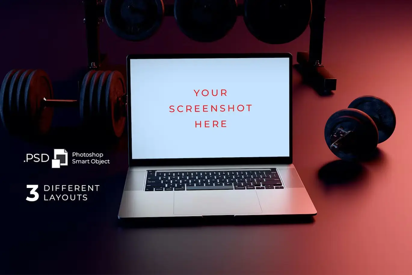 Macbook Pro Fitness Mockup for Stunning Presentations