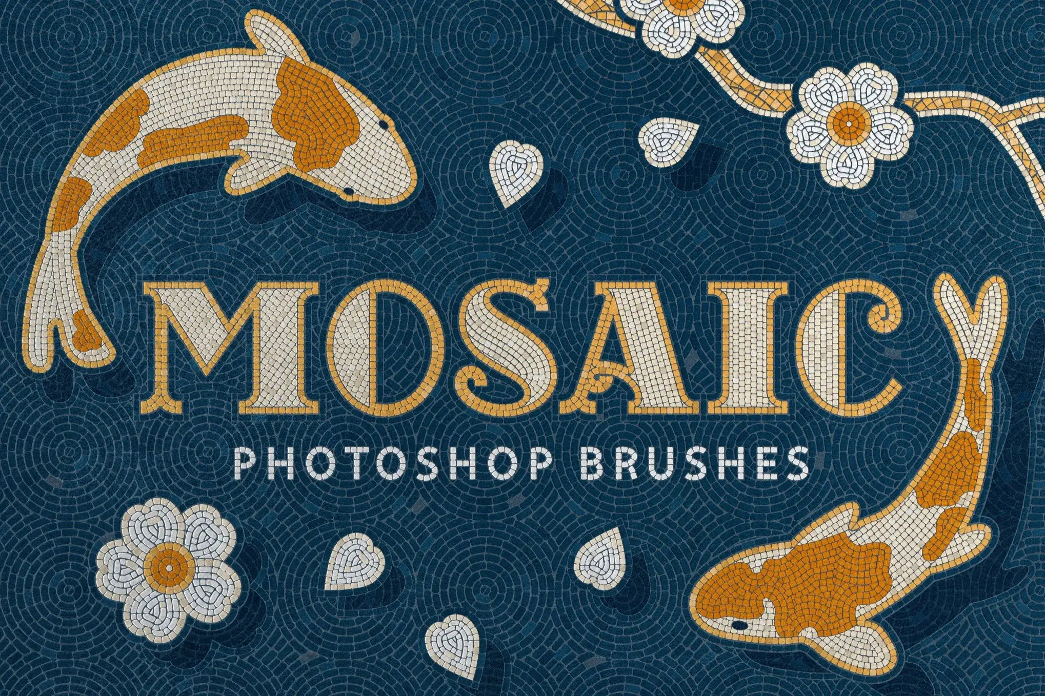 Mosaic Tile Photoshop Brushes for Stunning Art