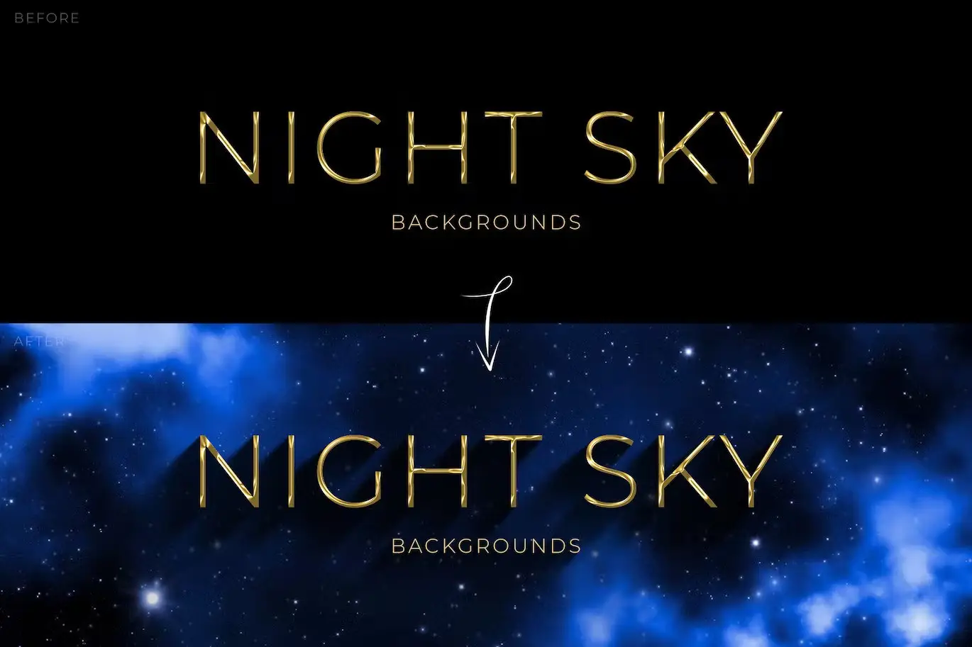 Night Sky Backgrounds - Stunning Celestial Designs