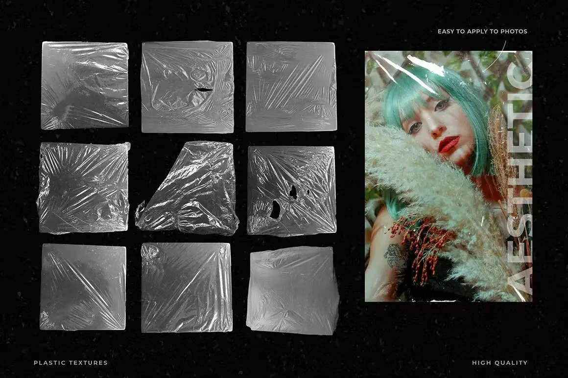 Plastic Overlay Textures for Unique Designs