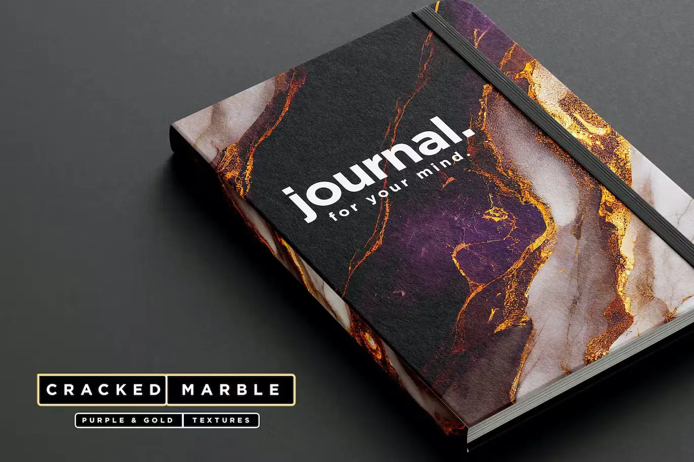 Purple & Gold Marble Textures Pack | High-Resolution Textures